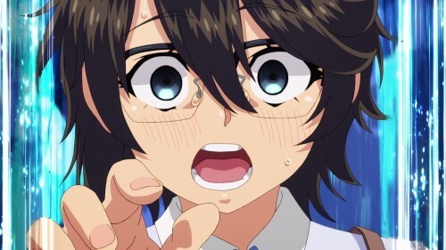 "SHY" Episode 14. Teru and Tomoko meet a runaway girl, Tennoji Ayaka, and show her around the ...