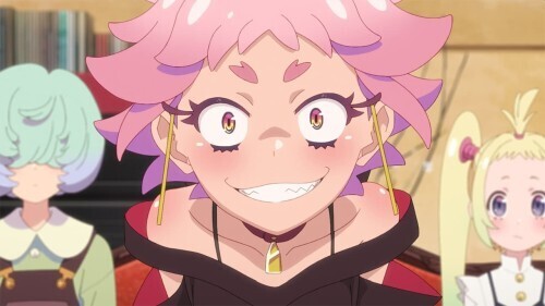 Episode 2 of "Mayonaka Punch." Ribu, Ichigoko, and Fuka's flashy videos ...