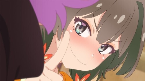 Episode 2 of "Mayonaka Punch." Ribu, Ichigoko, and Fuka's flashy videos ...