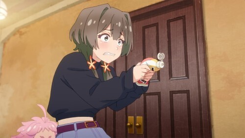 Episode 2 of "Mayonaka Punch." Ribu, Ichigoko, and Fuka's flashy videos ...