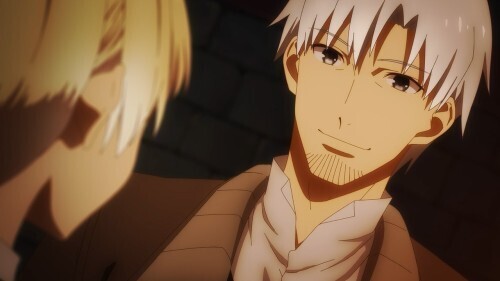 "Spice and Wolf" Episode 17. Lawrence is in a difficult situation and ...