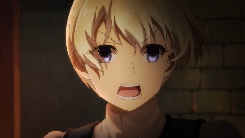 "Spice and Wolf" Episode 17. Lawrence is in a difficult situation and ...