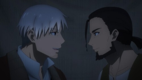 "Spice and Wolf" Episode 17. Lawrence is in a difficult situation and ...