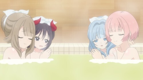 "From the Mob" Episode 6. Kaito is accompanied by two young girl servants, and Airi and the ...