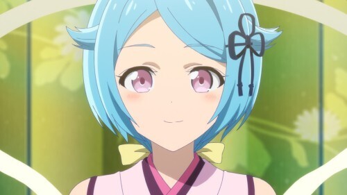 "Yururi Travels in Another World" Episode 6. Surprised by the ocean she sees for the first time ...