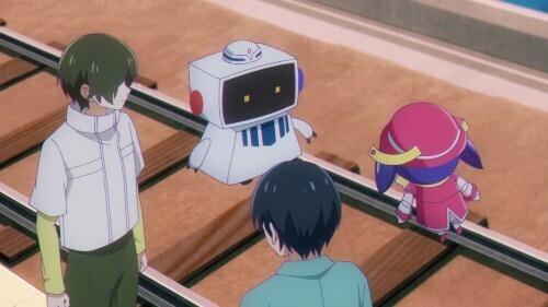 "Shinkalion CW" Episode 19. Delta meets the advertising AI Ido in the ...