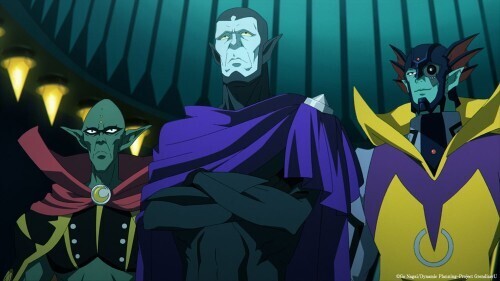 "Grendizer U" Episode 9. The Photon Power Laboratory is under attack by ...