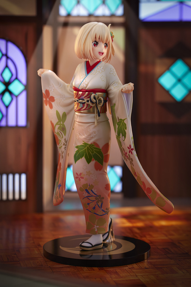 "Lycoris Recoil" Nishikigi Chisoku, dressed in her formal attire from episode 10, becomes a ...